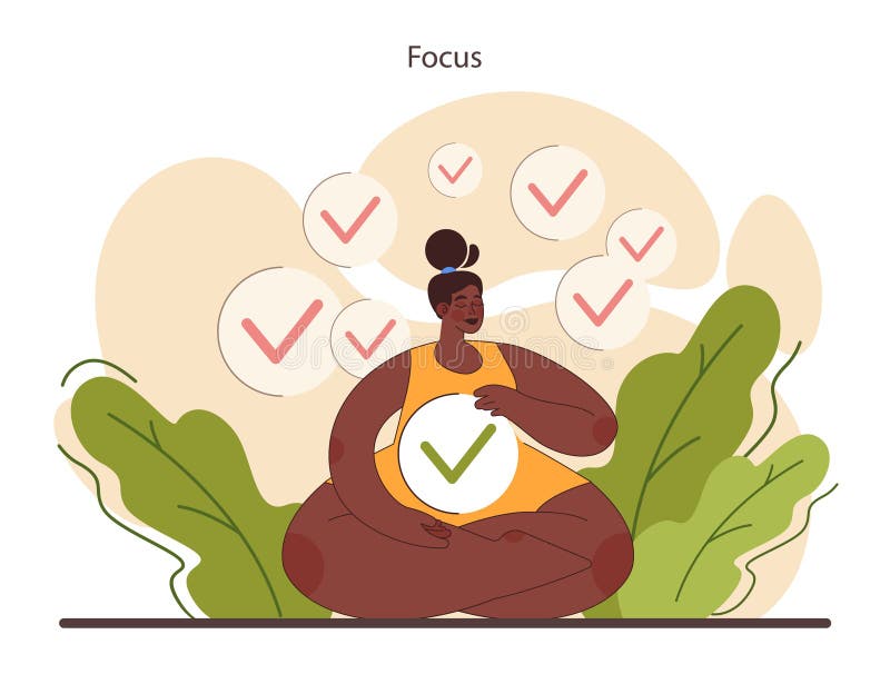 Focus in Multitasking. Effective and Competent Office Worker Time Stock ...