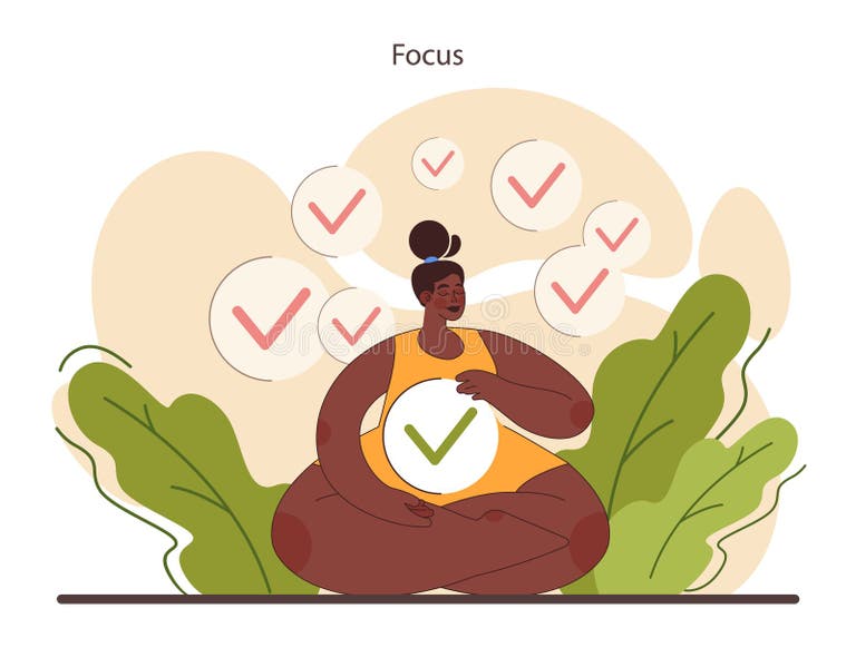 Focus in Multitasking. Effective and Competent Office Worker Time Stock ...