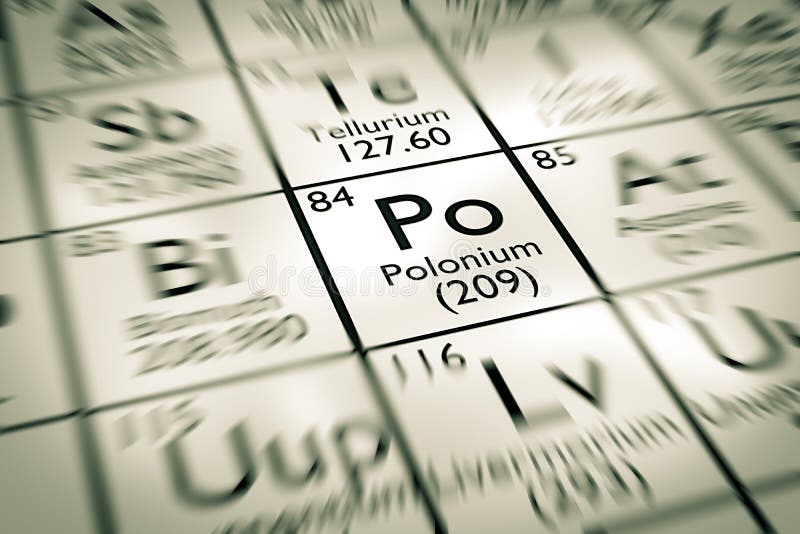 Polonium Element Color
