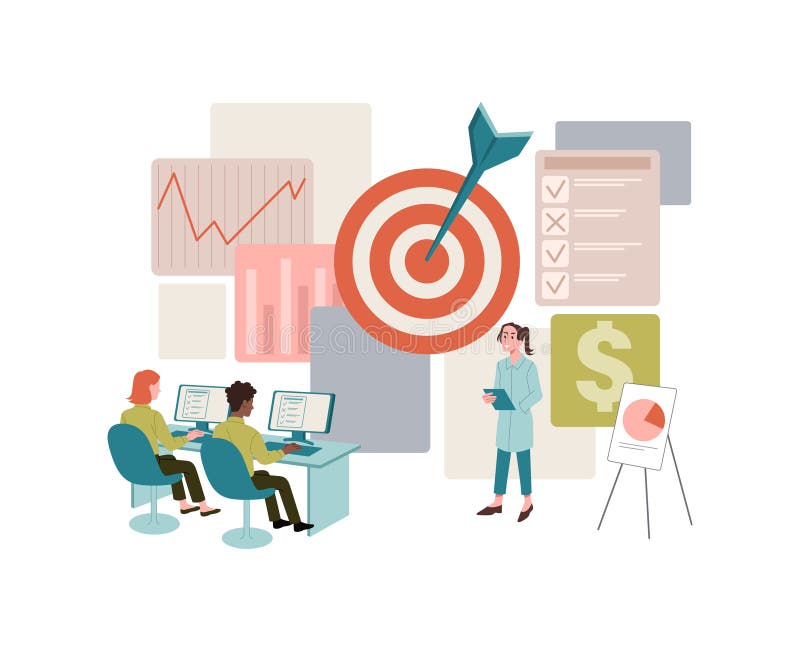 Coaching, problem solving stock illustration. Illustration of opportunity - 50344652