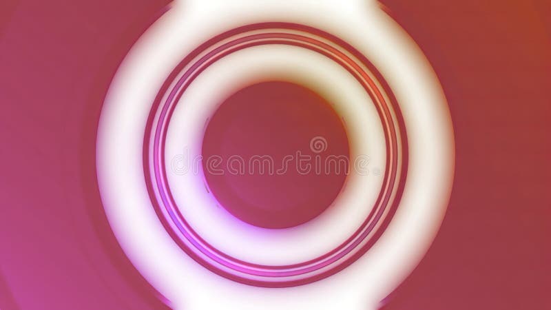 Focus Pull and Zoom through an Abstract Camera Lens. Motion. Blinking ...