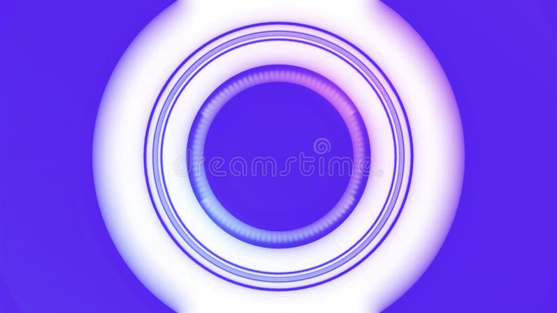 Focus Pull and Zoom through an Abstract Camera Lens. Motion. Blinking ...