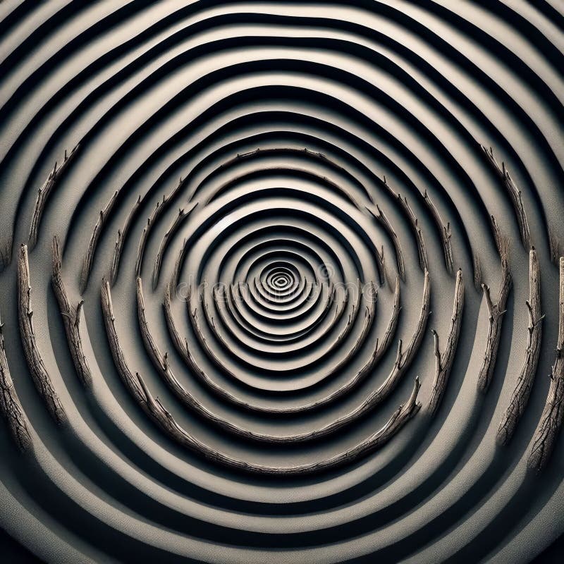 Focus on Repetitive Patterns Whether in the Bark of Trees Rippli Stock ...