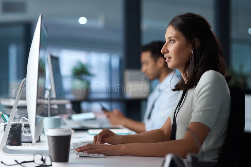 Focus on the Reward, Its Right in Front of You. a Young Businesswoman ...