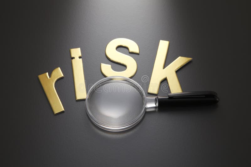 Focus on risk stock image. Image of information, idea - 48490543