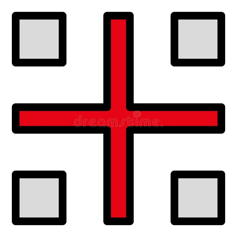 Focus Scanning Icon Vector Flat Stock Illustration - Illustration of ...