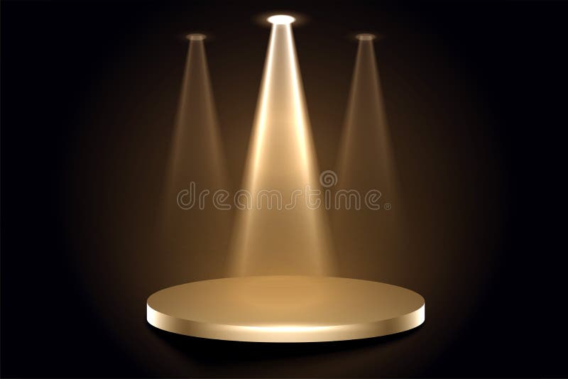 Spot Focus Lights on Transparent Background Stock Vector - Illustration ...