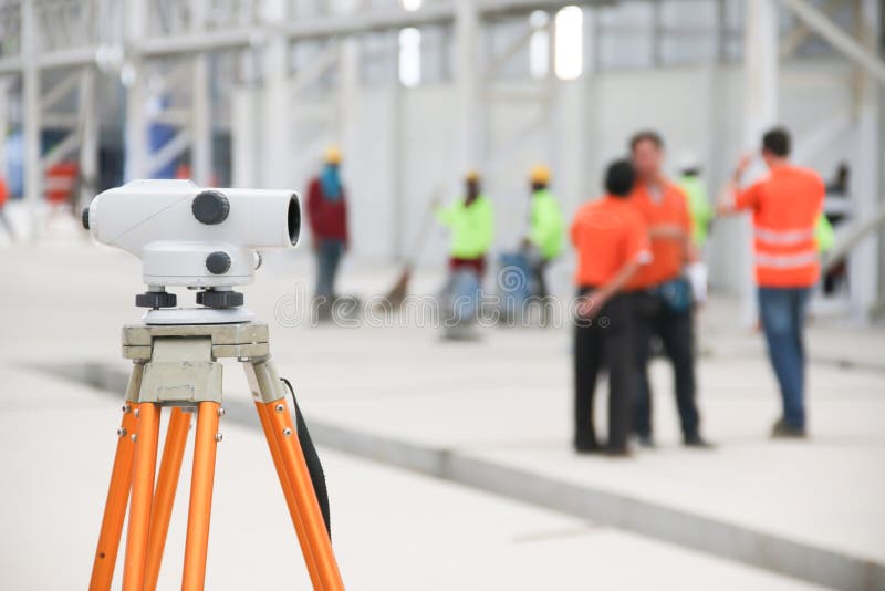 Focus survey camera stock image. Image of construction - 57079021