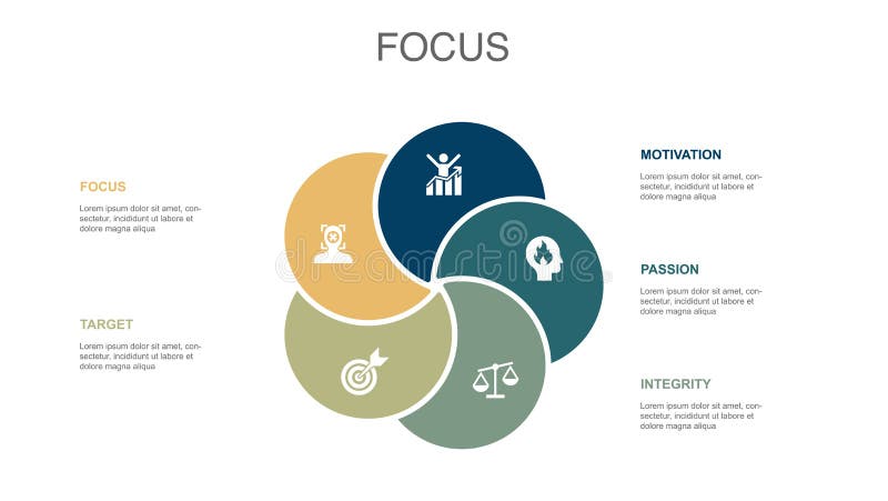 Focus, Target, Motivation, Passion Stock Vector - Illustration of ...