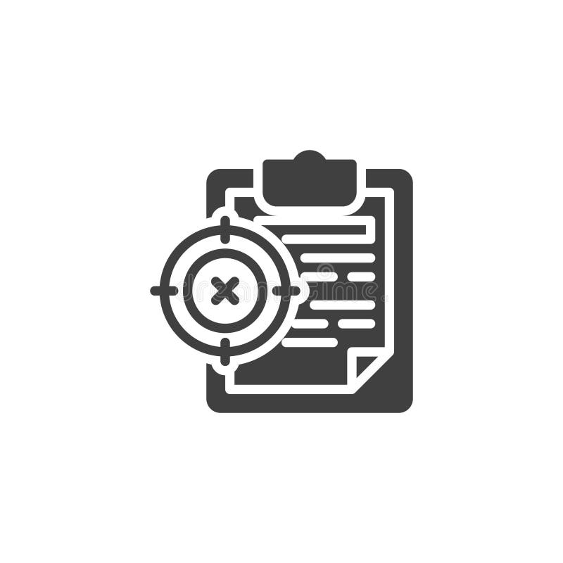 Task Vector Outline Icon Style Illustration. EPS 10 File Stock ...