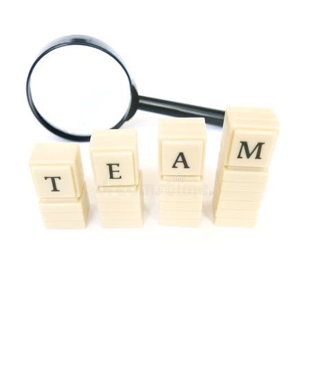 Focus on team stock image. Image of focused, cooperating - 13120753