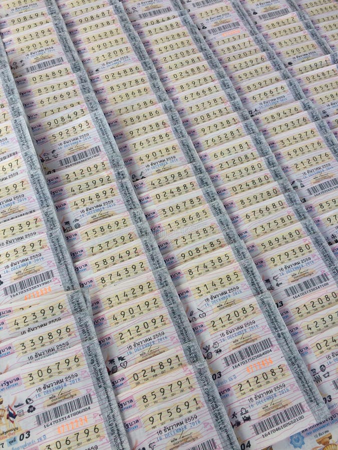 Thailand Lottery Ticket for Sell Editorial Photo - Image of oriental ...