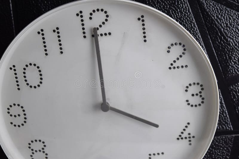 Focus Time in Clock of Four O Clock for Design in Your Business Concept ...