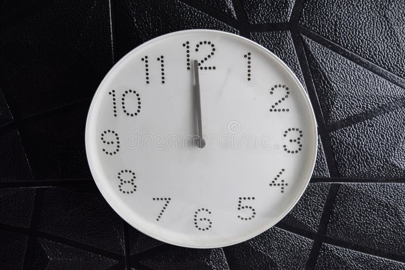 Focus Time in Clock of Twelve O Clock for Design in Your Business ...