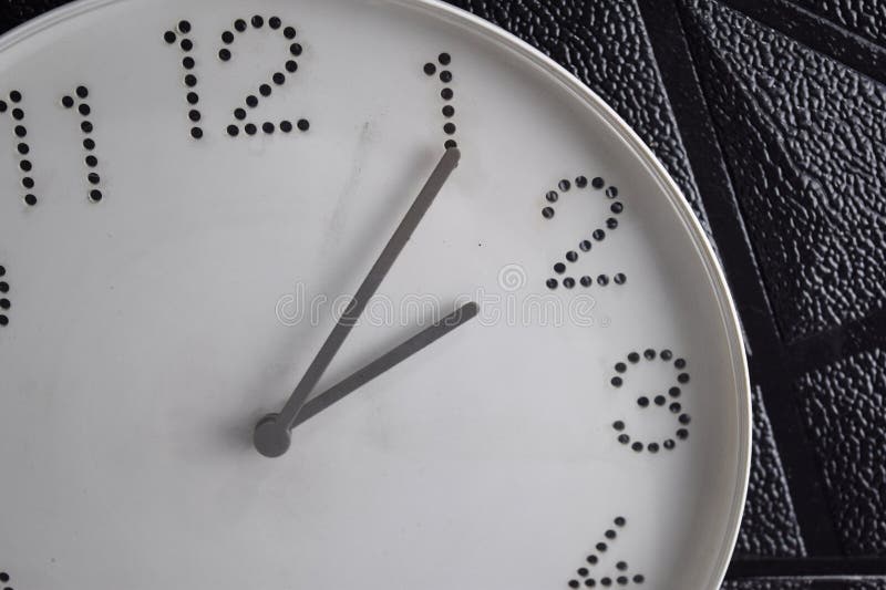 Focus Time in Clock of Two O Clock for Design in Your Business Concept ...