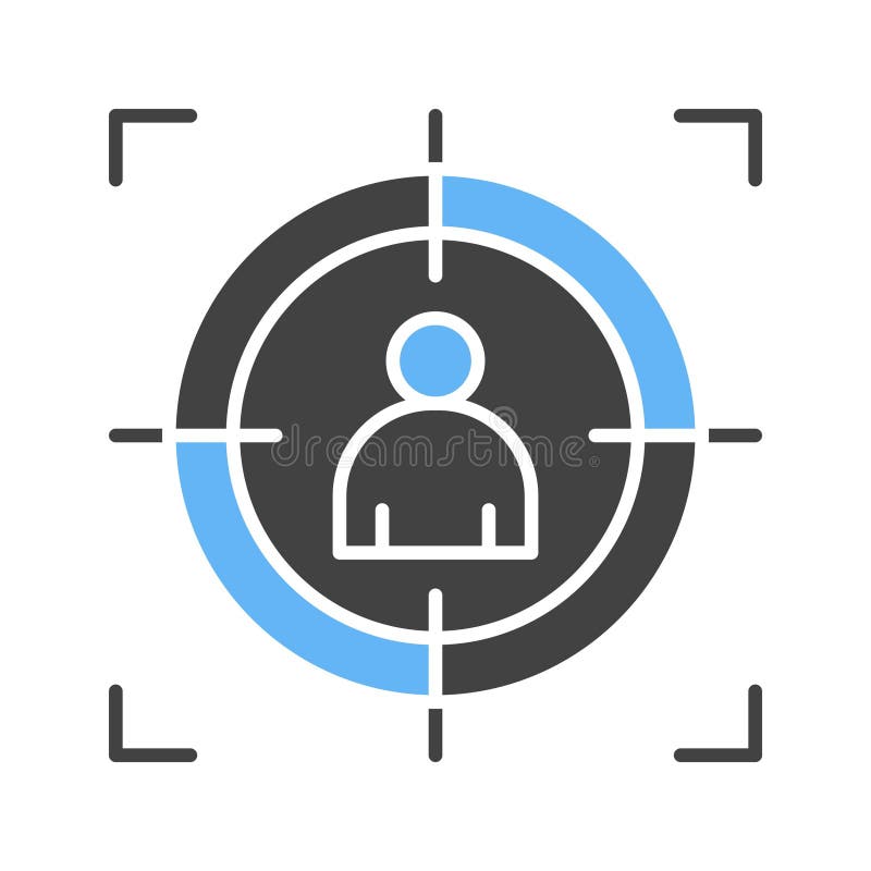 Focus on User Icon Image. stock vector. Illustration of design - 290209613