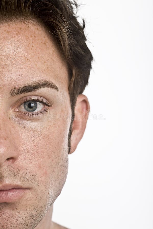 Focused stock image. Image of face, adult, male, looking - 10819589