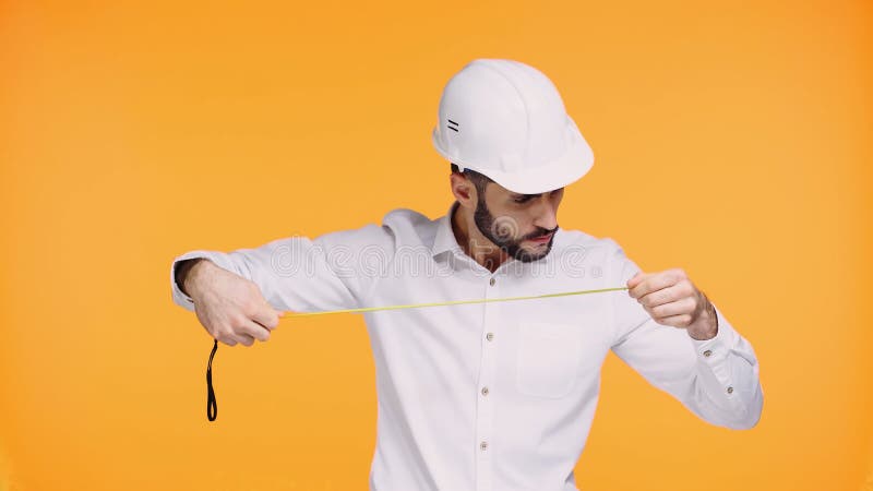Focused Architect in Hard Hat Looking Stock Photo - Image of focused ... Focused Architect in Hard Hat Looking Stock Photo - Image of focused ...