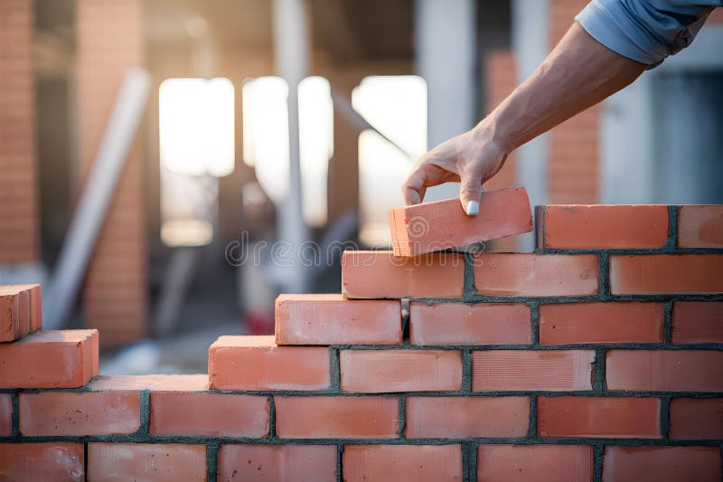 Focused Bricklayer Stock Illustrations – 6 Focused Bricklayer Stock ...