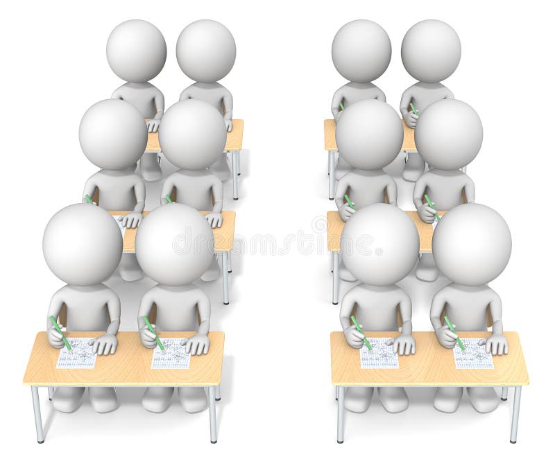 Focused Class. stock illustration. Illustration of algebra - 60339756