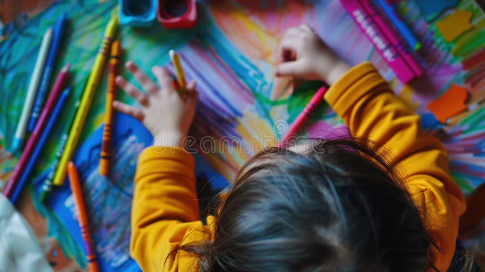 Focused Creativity stock image. Image of generated, play - 308082885