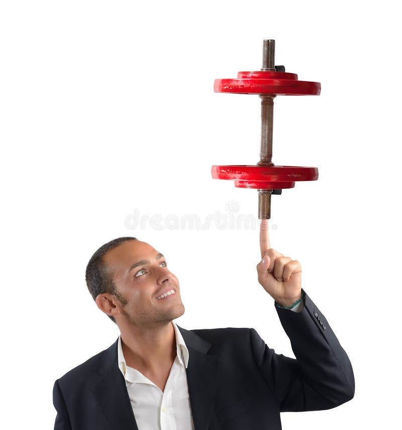 Focused and Determined Businessman Stock Image - Image of difficult ...