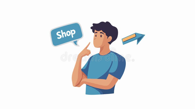 Focused Person in Blue Shirt Contemplating, Deep in Thought Stock ...