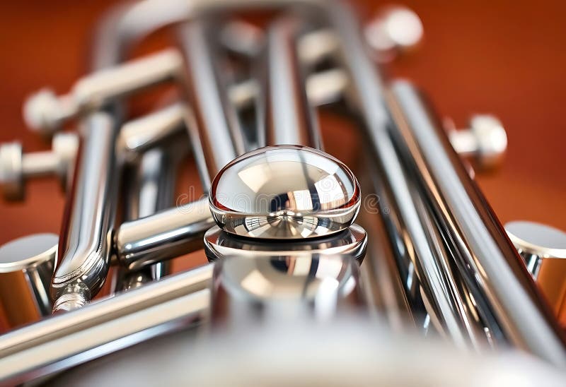 Close Up of a Metal Contraption Stock Illustration - Illustration of ...