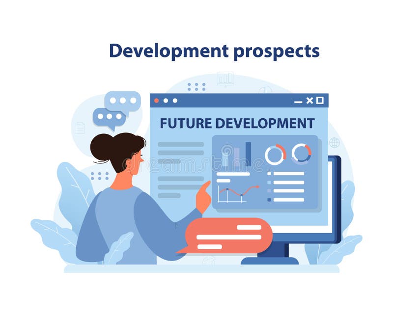 Focused Professional Analyzing Future Development Prospects. Stock ...