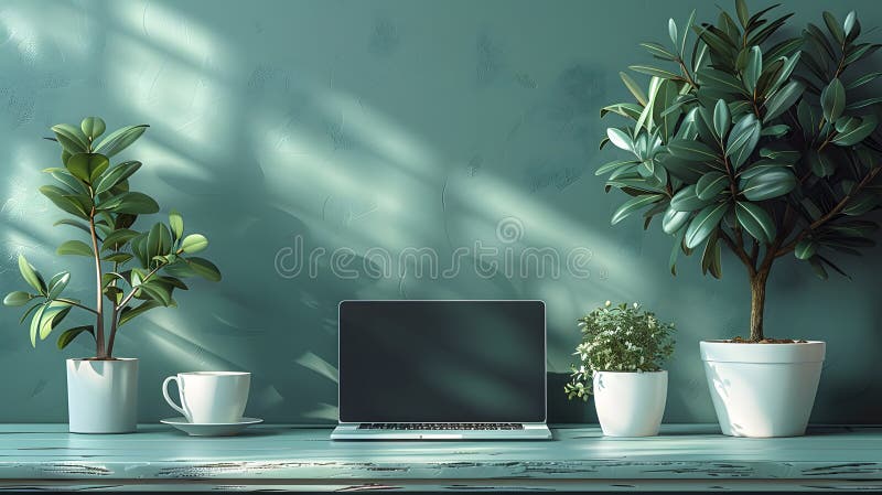 Focused Professional at Work Stock Illustration - Illustration of ...
