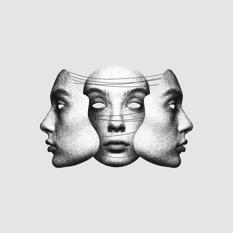 Focusing on Identity and Self-perception. Conceptual Modern Design ...