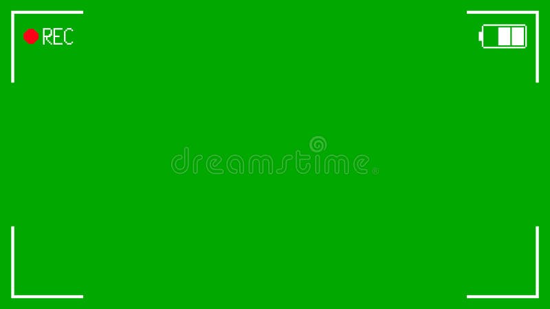 Focusing Screen of the Camera in Pixel Style. Viewfinder Camera ...