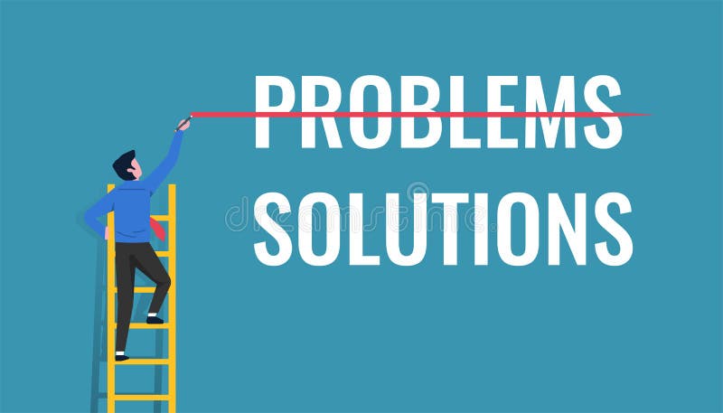 Focus Solutions Not Problems Stock Illustrations – 10 Focus Solutions ...