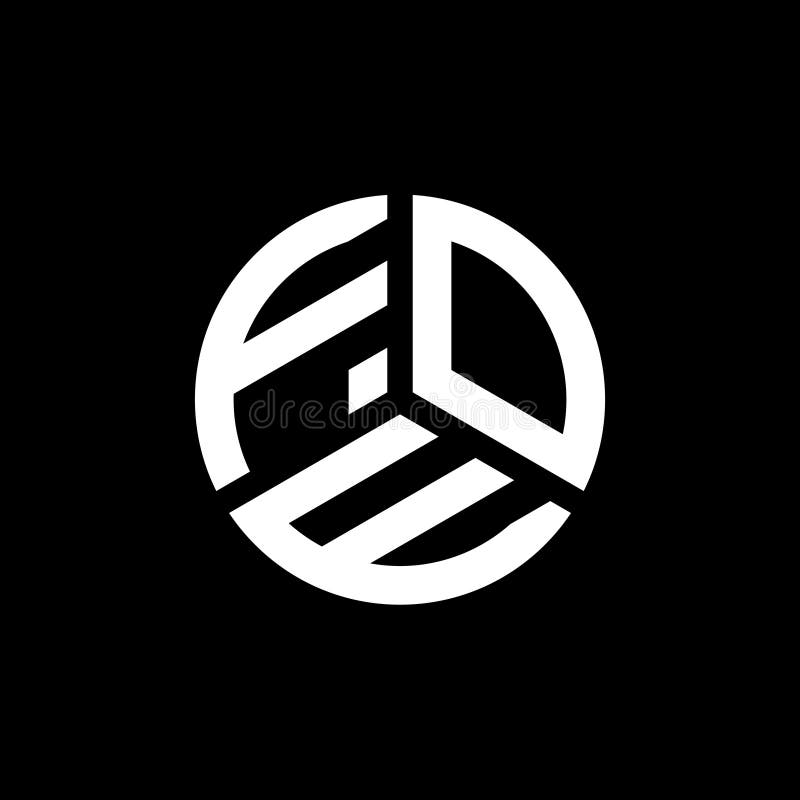 FOE Letter Logo Design on White Background. FOE Creative Initials ...