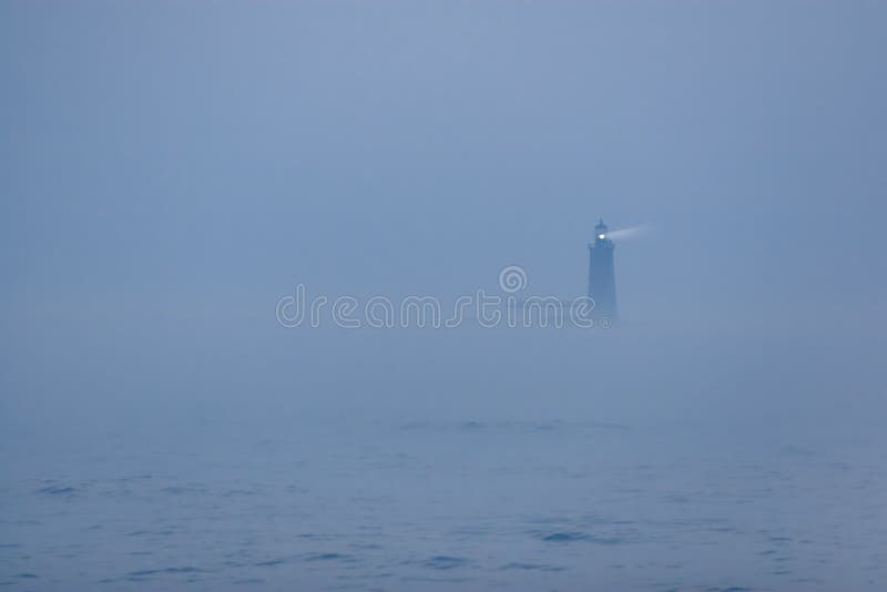 Fog stock photo. Image of lighthouse, light, visibility - 5199510