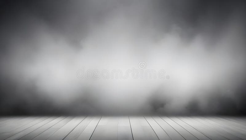Fog Effect Texture: a Studio Background, Backdrop Stock Illustration ...