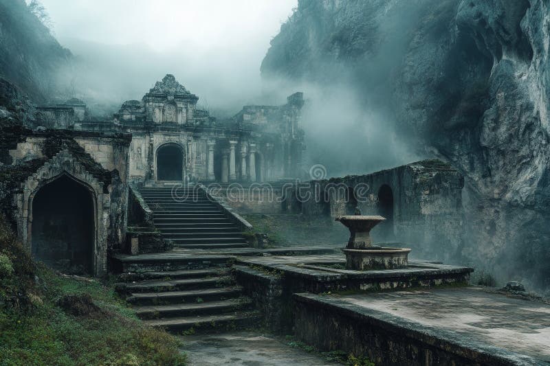 Fog-enveloped Ruins, Ancient Stone Constructions, and a Neglected ...