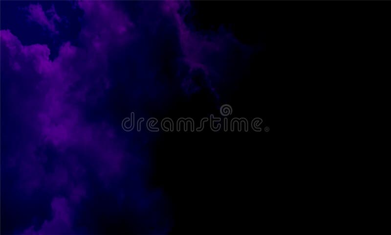 Fog Isolated on Black.Foggy Colourfull Background.Fog and Mist Effect ...
