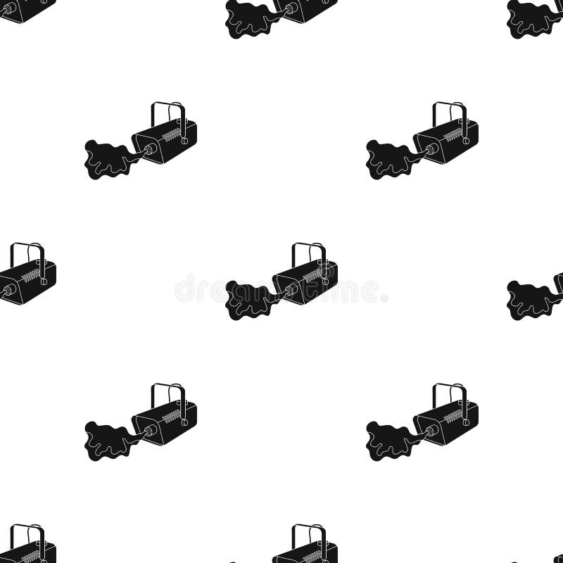 Fog Machine Icon in Black Style Isolated on White Background. Event ...