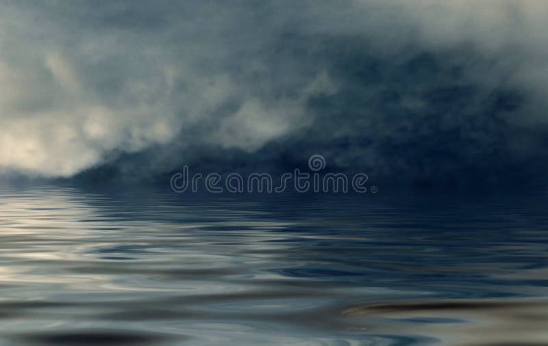 Fog on open sea stock photo. Image of wind, blink, white - 5427232