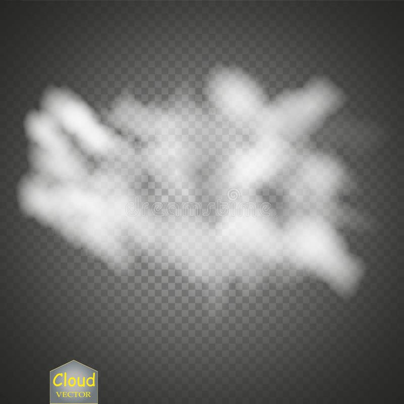 Fog Or Smoke Isolated Transparent Special Effect. White Vector ...