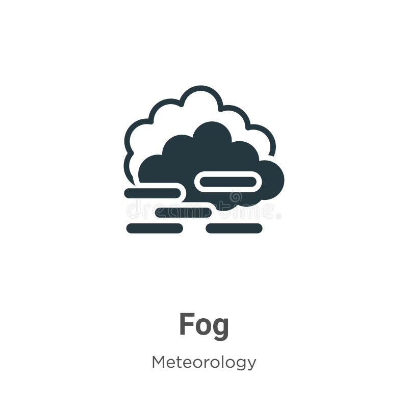 Fog Light Icon Vector Sign And Symbol Isolated On White Background, Fog ...