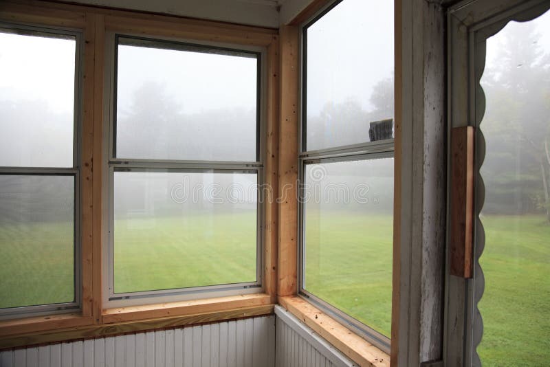 Fog through the windows stock photo. Image of patio, window - 11897384