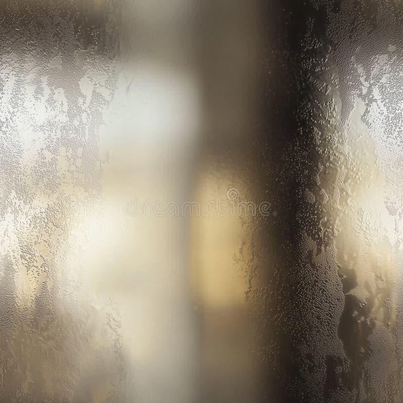Fogged Glass Abstract Texture with Warm Light Stock Illustration ...