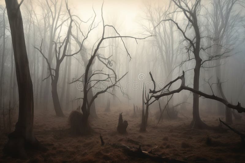 Dead Fog Trees Stock Illustrations – 459 Dead Fog Trees Stock ...