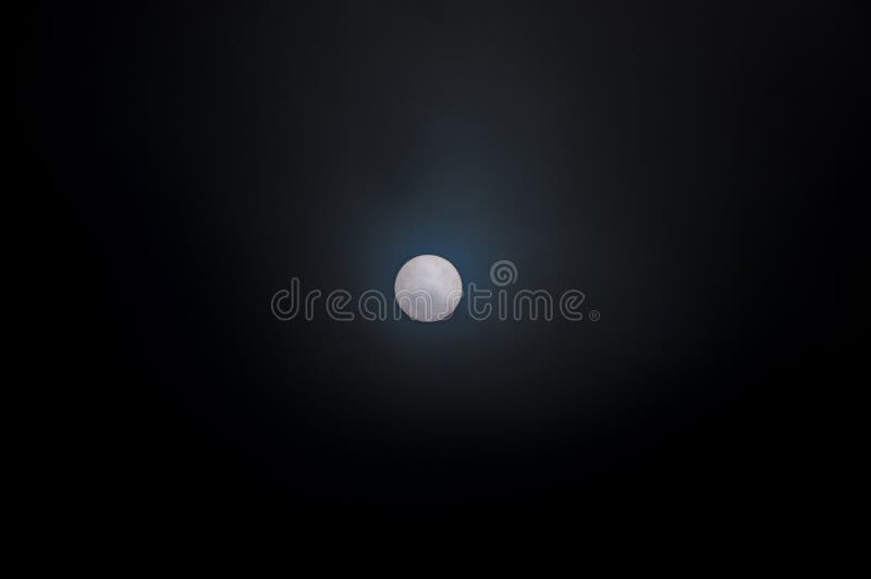 Foggy Full Moon stock image. Image of night, moon, planet - 102061921
