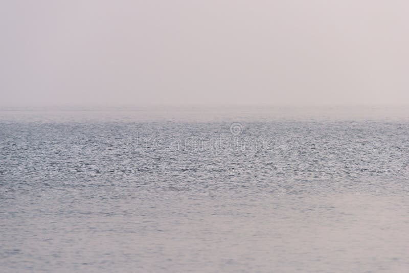 Foggy sea scene stock photo. Image of ocean, poor, foggy - 7040166