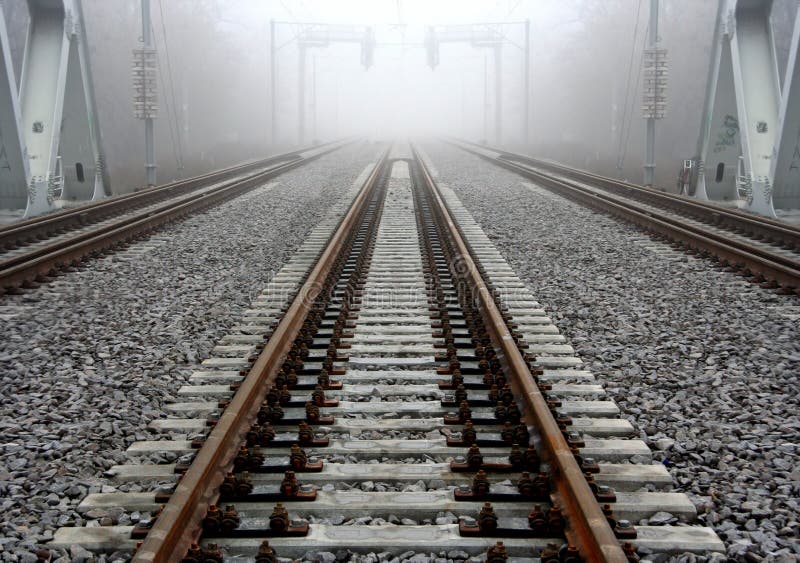 Straight Train Track