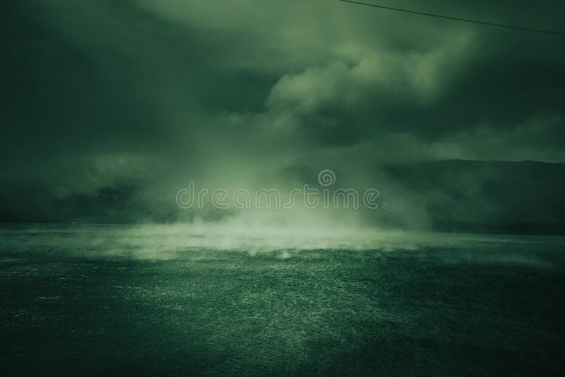 Foggy sea stock image. Image of nature, foggy, natural - 140904173