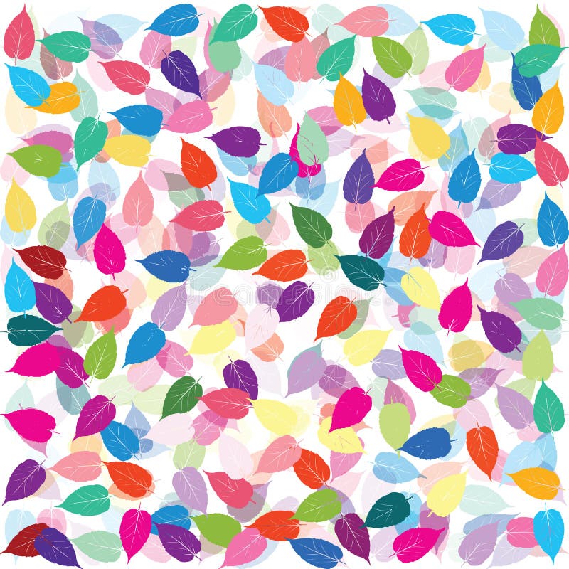 Fogli Colorati Senza Giunte Illustrazione di Stock - Illustrazione di ...